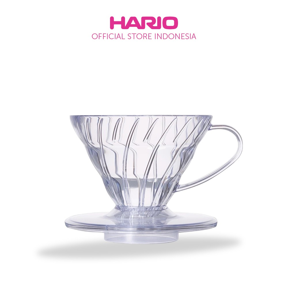 Jual Hario V60 Plastic Coffee Dripper Clear 01 VD-01T | Shopee Indonesia