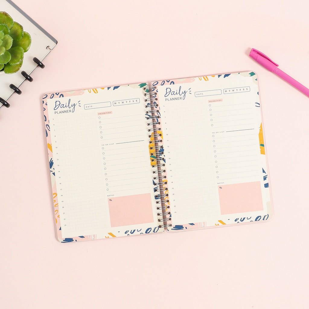 Jual Bukuqu Notebook Spiral A5 - SM019 Daily Planner 2023 | Shopee ...