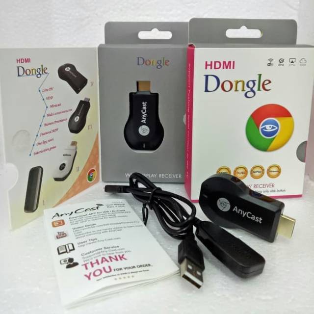 Jual HDMI DONGLE - ANYCAST HDMI DONGLE - KABEL CONEKTOR HDMI - ALAT ...