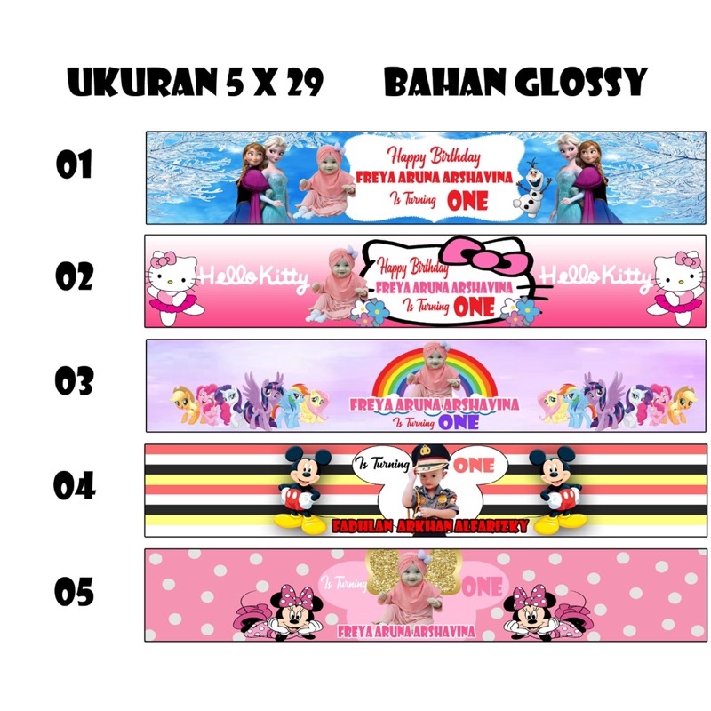 Jual LABEL MAKANAN BENTO ULANG TAHUN / label makanan / label bento ...