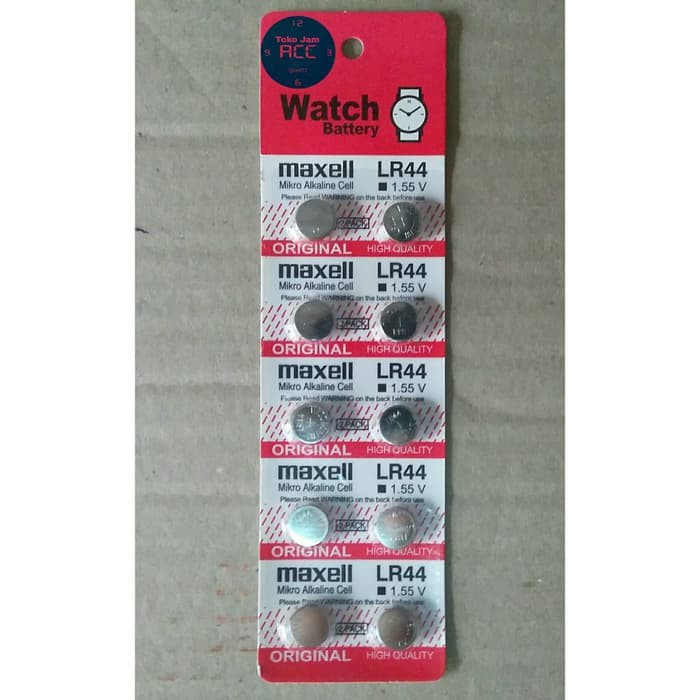 Jual Baterai Maxell LR44 | Shopee Indonesia