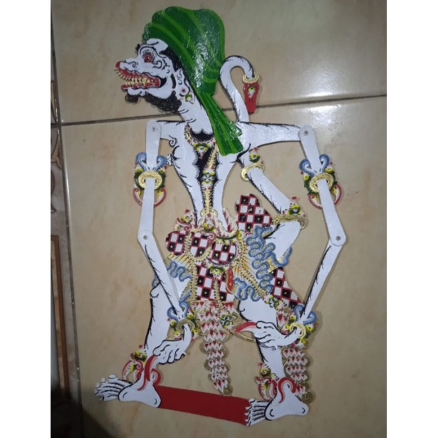 Jual Wayang kulit 100% asli tokoh ANOMAN BERSORBAN/ANOMAN KREASI ...