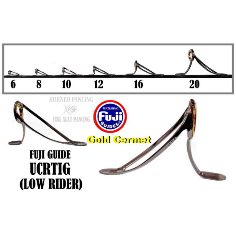 Jual Fuji Guide Gold Cermet UCRTIG ( Low Rider ) | Shopee Indonesia