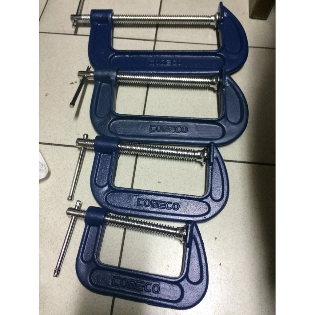 Jual Klem C Clam C 3" Heavy Duty Jepang TMC | Shopee Indonesia