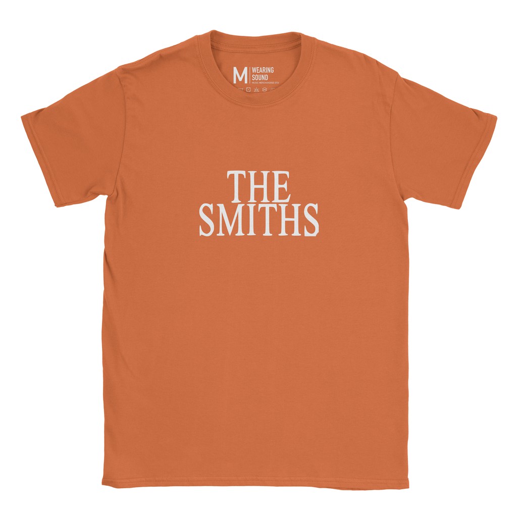 Jual Baju Kaos Band The Smiths Logo Orange | Shopee Indonesia