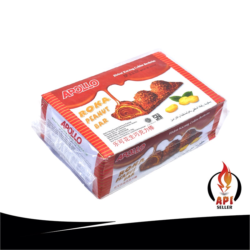 Jual Apollo Roka Peanut Bar | Shopee Indonesia