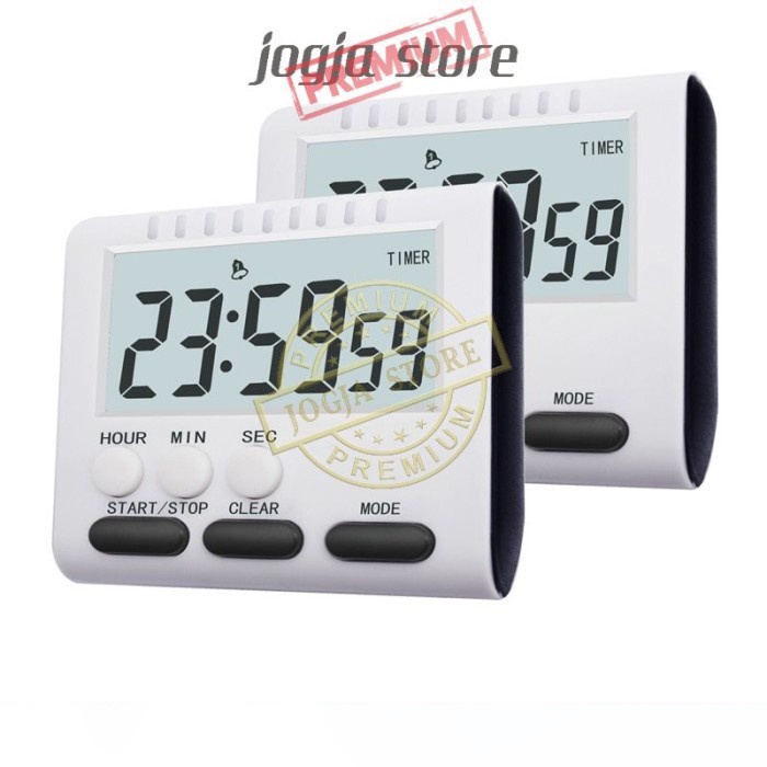 Jual Timer Masak Dapur Magnetic Stand Kitchen Clock Alarm Digital Timer ...