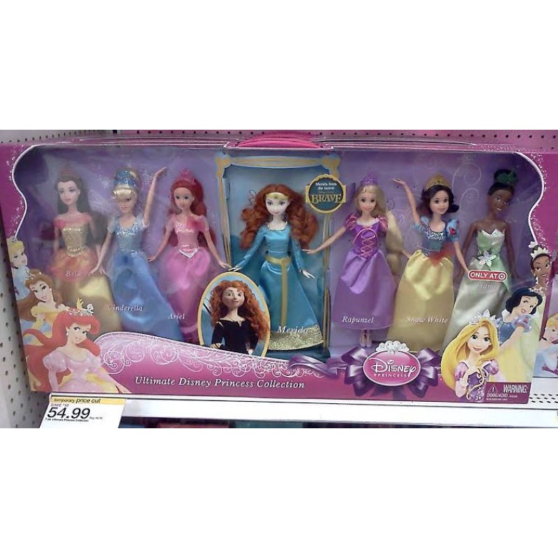 Jual Barbie Disney Seven Princess Ultimate series original | Shopee ...