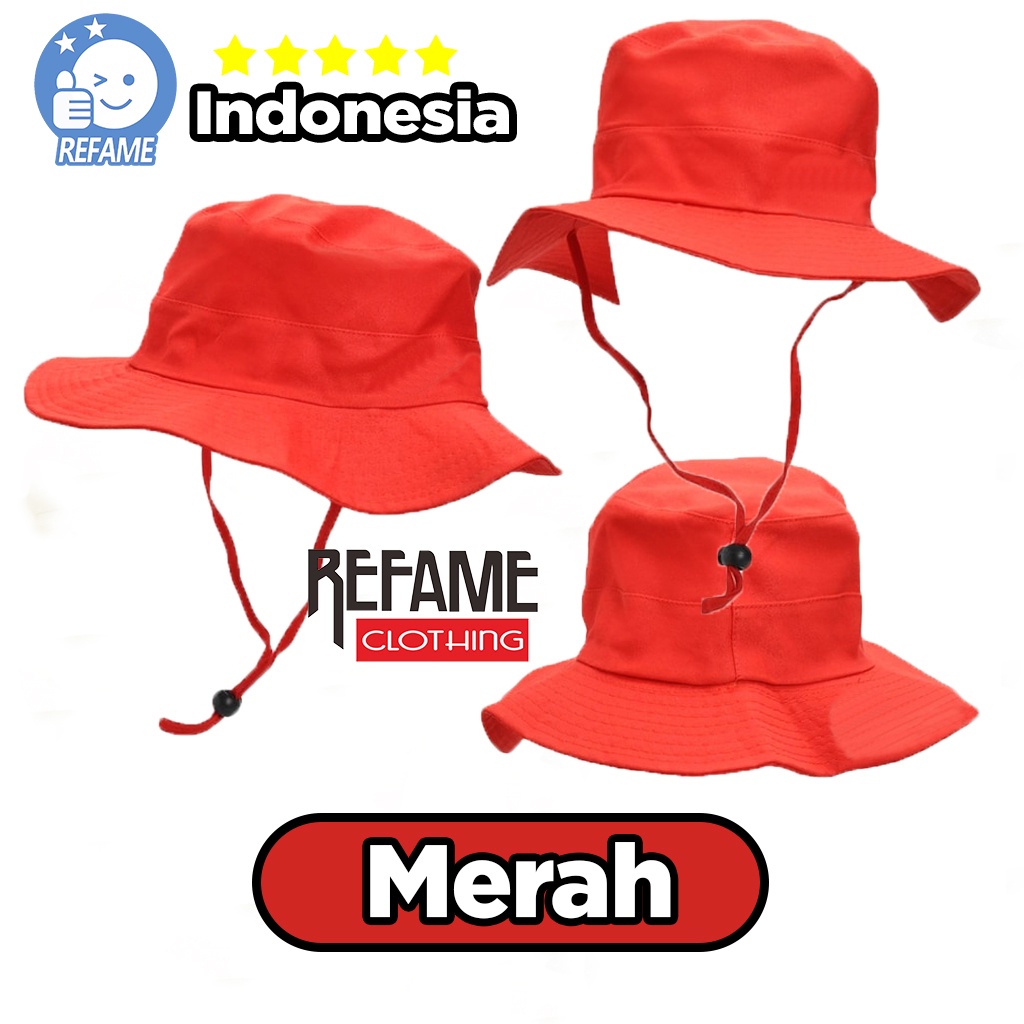 Jual Topi Gunung Rimba Tali Hiking Hutan Camping Hat Tali Hitam Cream ...