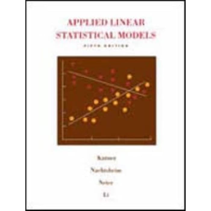 Jual Buku - Applied Linear Statistical Models 5th Edition) original ...