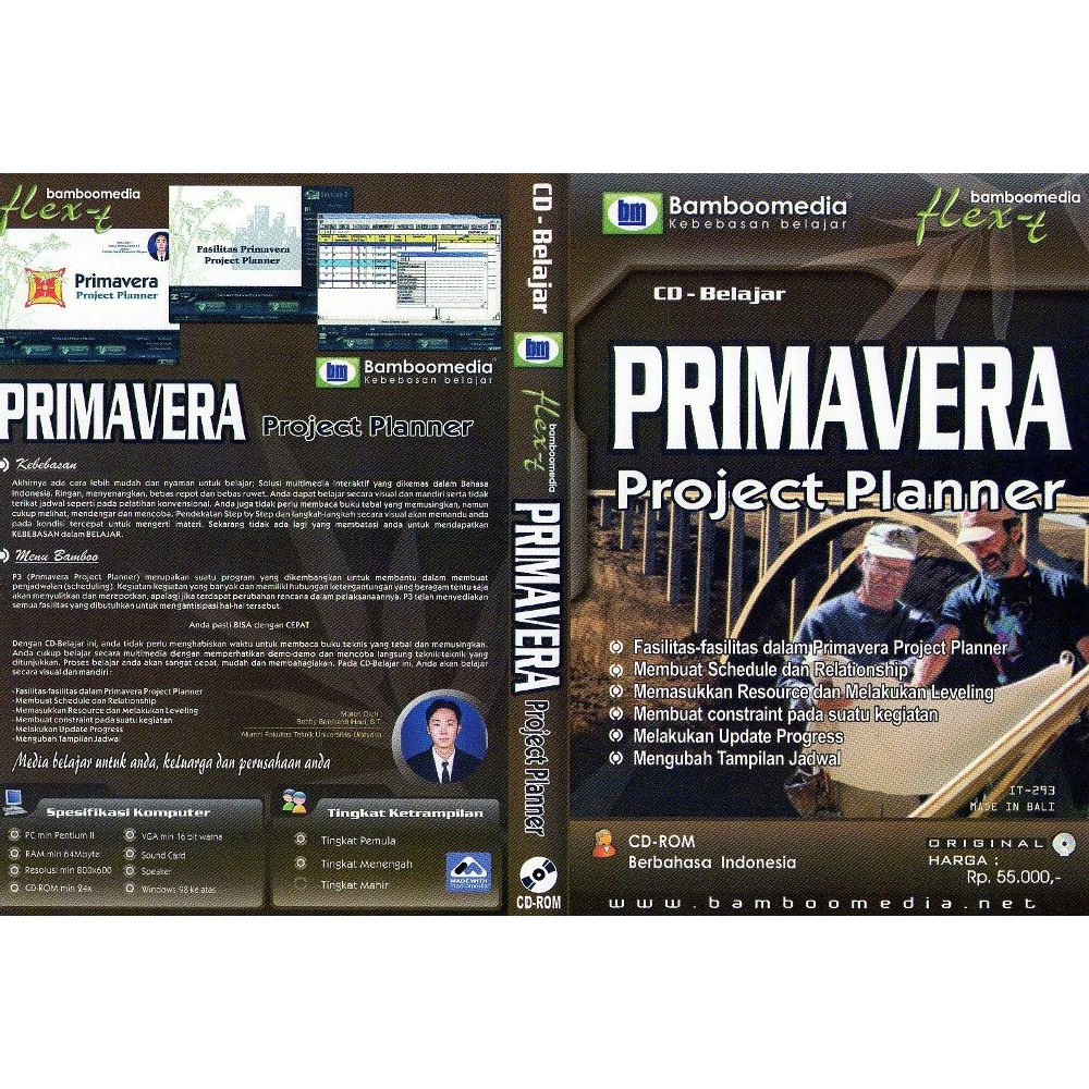 Jual cd dvd tutorial Primavera Project Planner | Shopee Indonesia