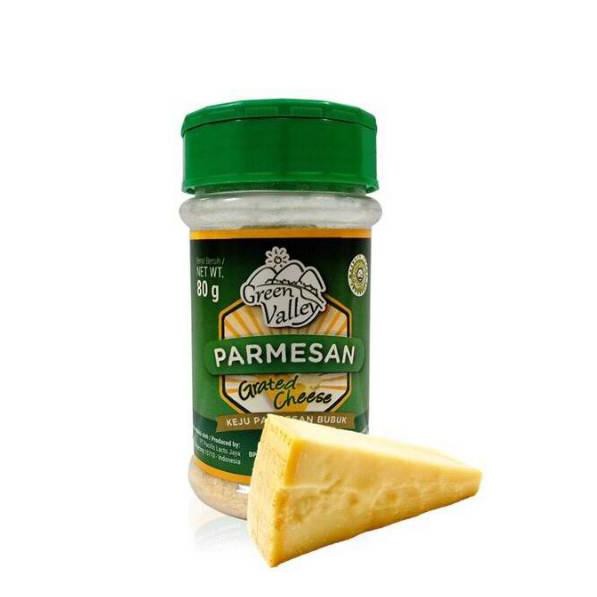 Jual NEW YEAR SALE!! Green Valley Grated Parmesan Cheese 80 g | Shopee ...