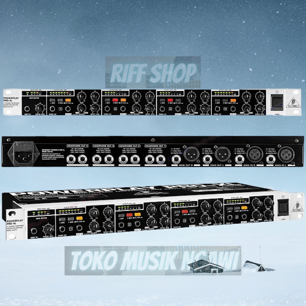 Jual BEHRINGER HA4700 POWERPLAY PRO-XL 4 CHANNEL | Shopee Indonesia