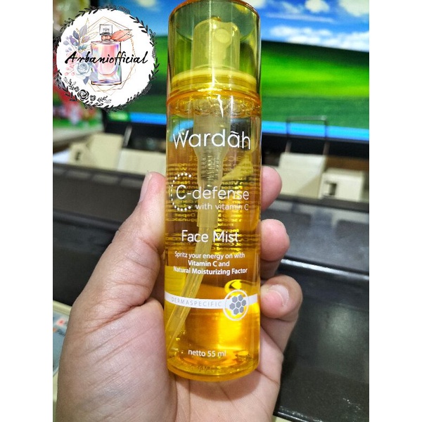 Jual WARDAH C-DEFENSE FACE MIST 55ML | Shopee Indonesia