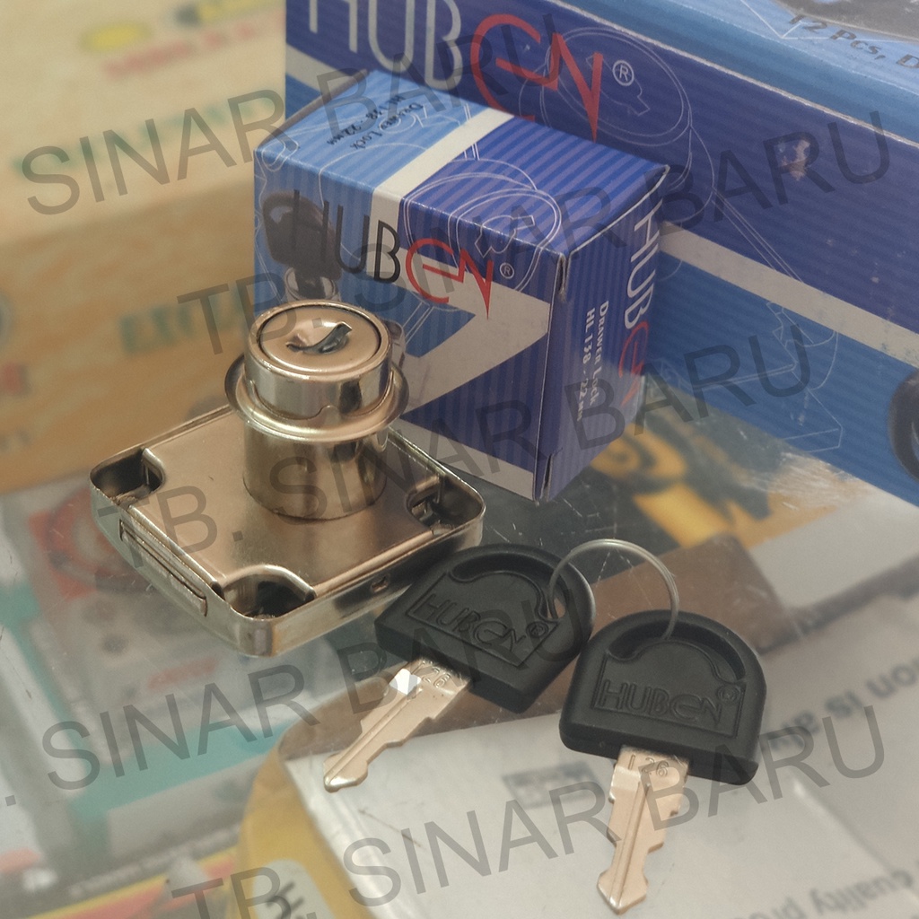 Jual Drawer Lock/Kunci Laci Huben HL-138 22mm | Shopee Indonesia