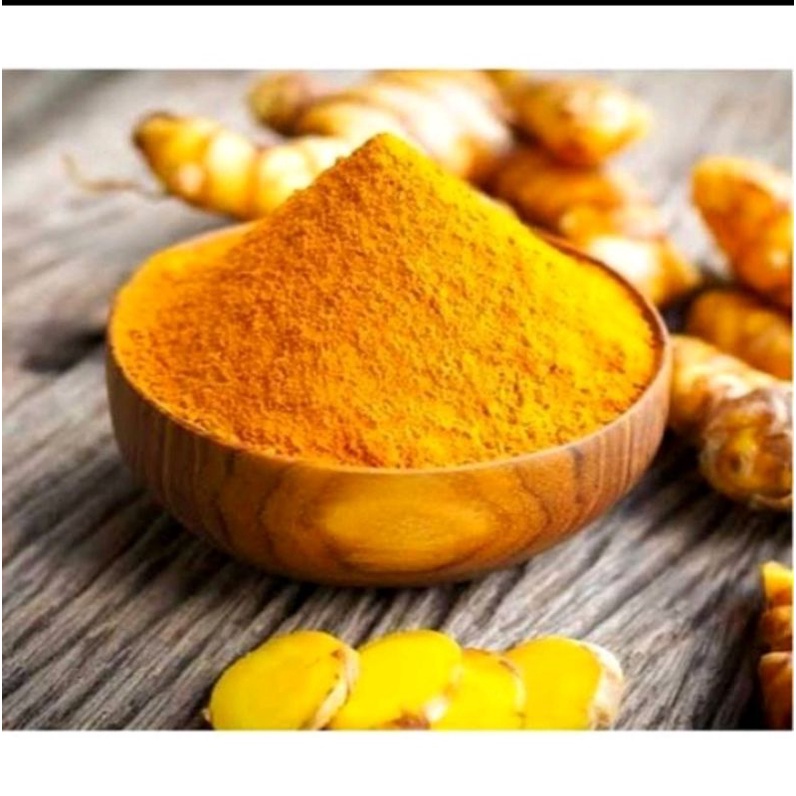 Jual Bubuk kunyit kunir kuning turmeric powder 25 gram plastik | Shopee ...