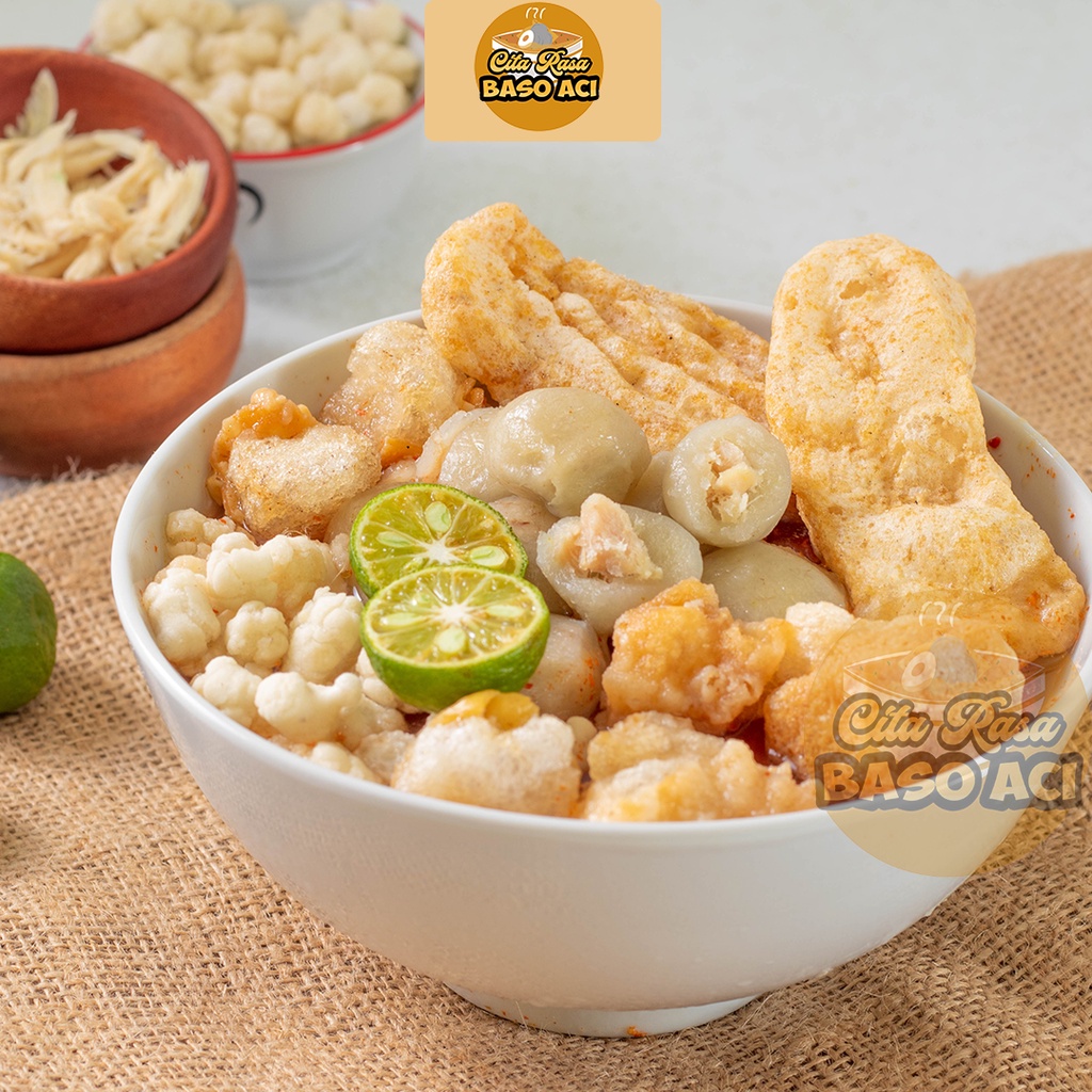 Jual BASO ACI / BAKSO ACI / BACI / BOCI [ rasa Ayam Suwir ] | termurah ...