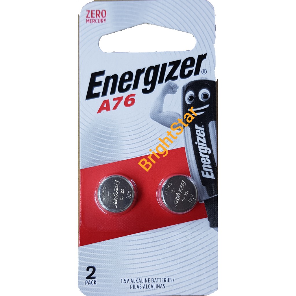 Jual Energizer Baterai A76 / LR44 / V13GS BP2 ALKALINE (2 PCS/PACK) | Shopee Indonesia