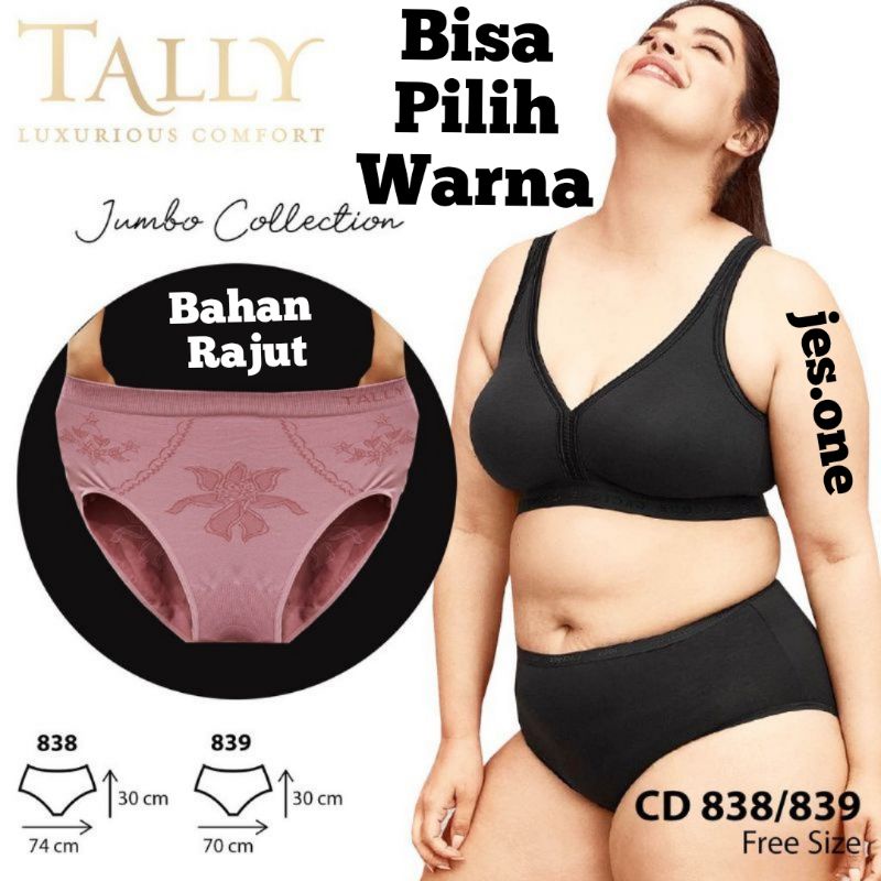 Jual TALLY CD 838 Celana Dalam Wanita Jumbo Bahan Rajut | Shopee Indonesia