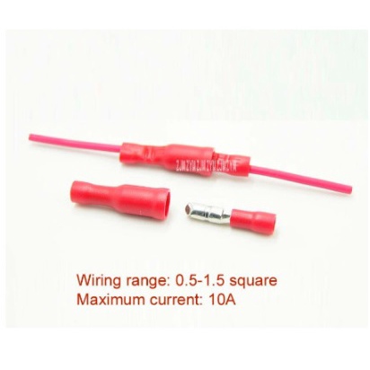 Jual Bullet RED Merah Wire Connector Insulated Terminal Plug Kabel ...