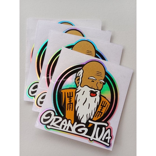 Jual sticker orang tua cutting | Shopee Indonesia