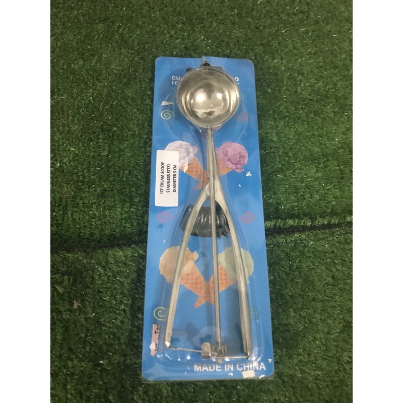 Jual Sendok skop ice cream scoop stainles steel | Shopee Indonesia