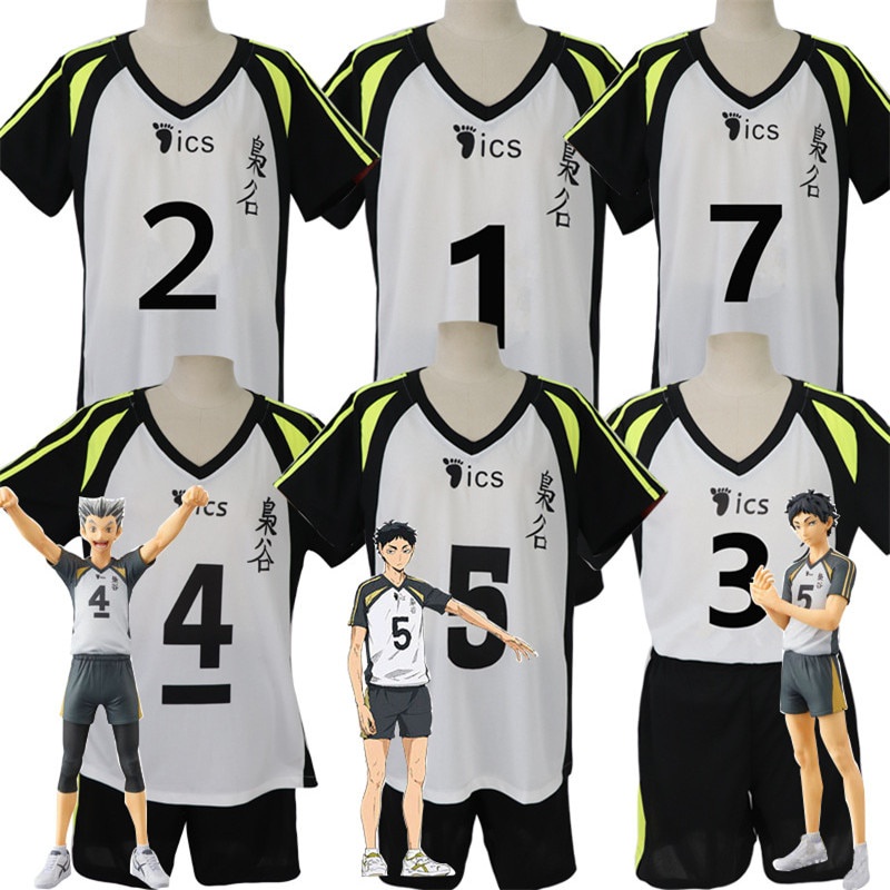 Jual PreOrder Anime Haikyuu Fukurodani Jersey Uniform High School ...