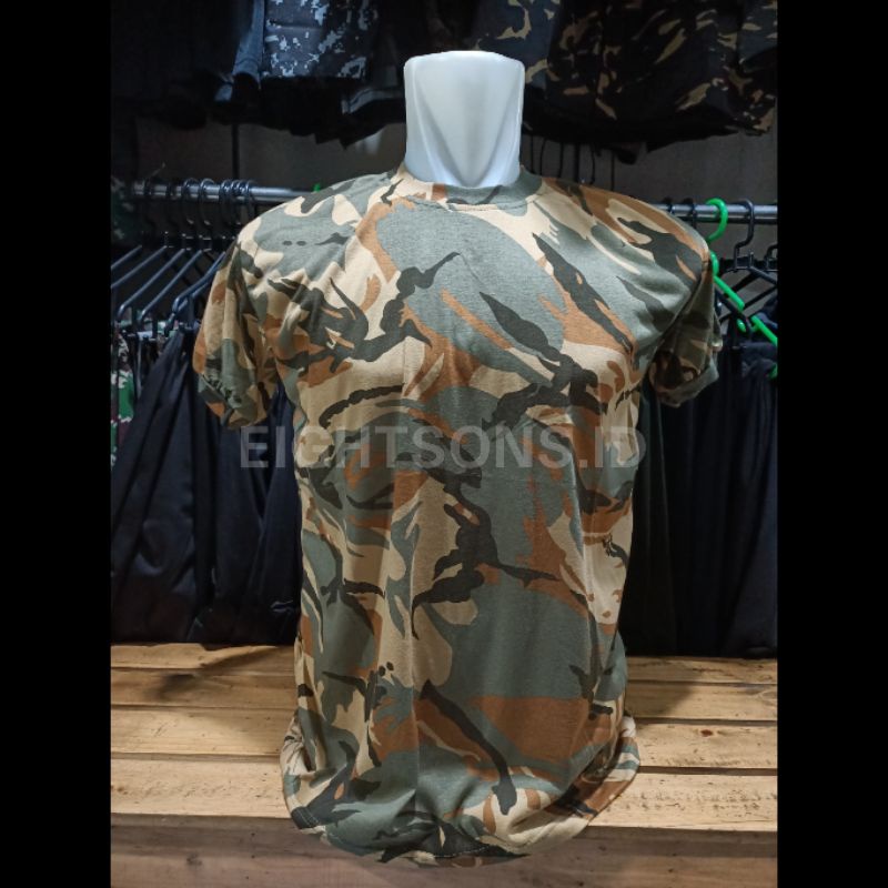 Jual KAOS BAJU LORENG DORENG ARMY LENGAN PENDEK ALL SIZE | Shopee Indonesia