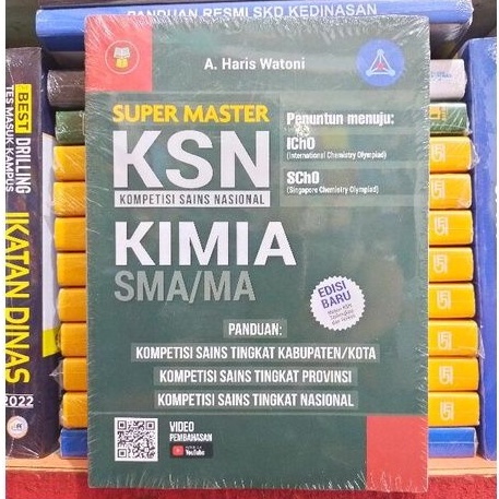 Jual Buku Olimpiade Super Master KSN Kimia SMA Penuntun Menuju IChO-SChO | Shopee Indonesia