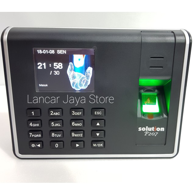 Jual Mesin Absensi / Mesin Absen Sidik Jari / Finger Print Solution P ...