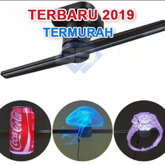 Jual Kipas Hologram 3D fan Automatic LED Display Iklan Advertising ...