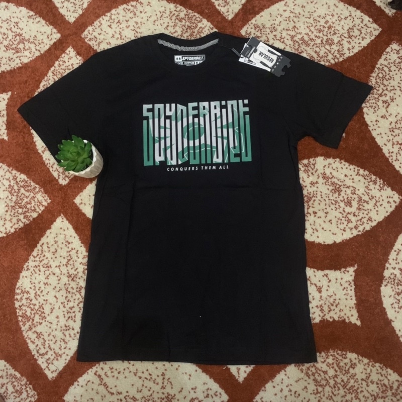 Jual Kaos Spyderbilt big logo abstrak mirror sample | Shopee Indonesia