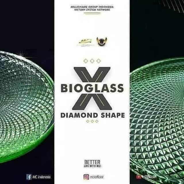 Jual Bioglass X Diamond Shape Bio Glass X Diamond Shape Jumbo Original ...