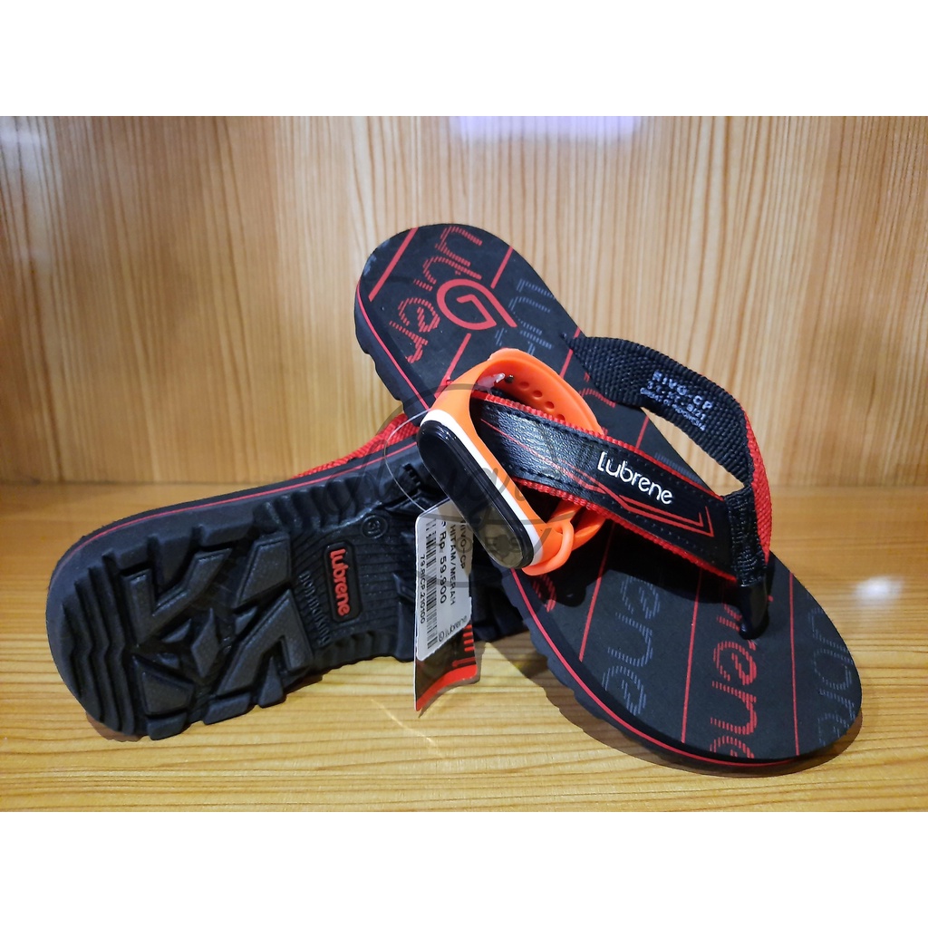 Jual LUBRENE SANDAL ANAK BERHADIAH JAM TANGAN TERBARU!! RIVO-CP RED l ...