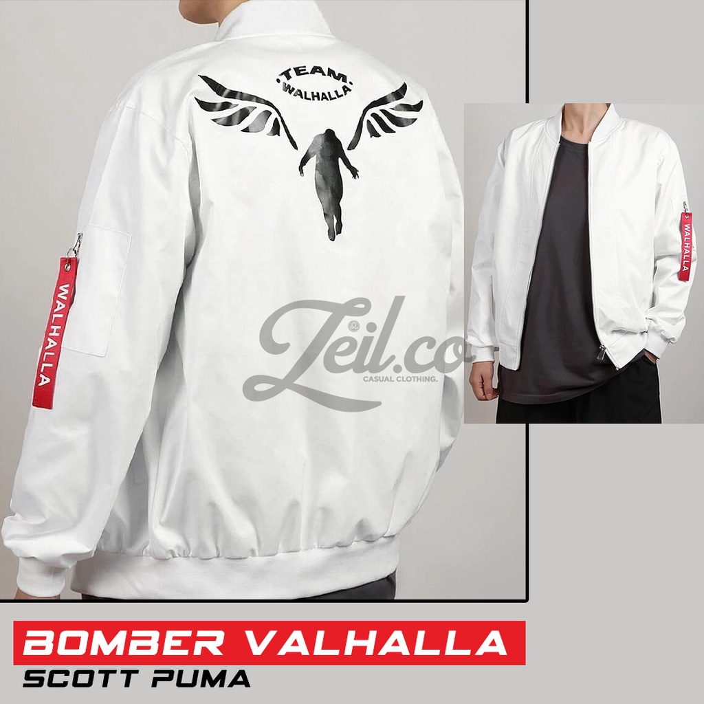Jual Jaket Bomber Valhalla Anime Tokyo Revengers Shuji Hanma Gang ...