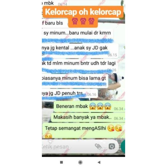 Jual LANGSUNG KIRIM.. KELOR KAPSUL PELANCAR ASI / ASI BOOSTER KELORCAP PAKET 2 BOTOL (100 KAPSUL ...