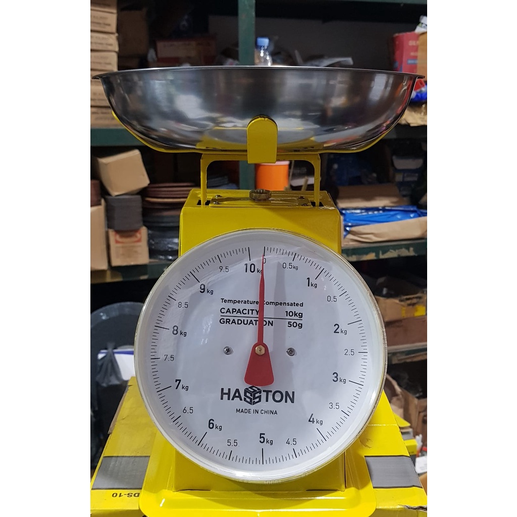 Jual TIMBANGAN HASTON PROHEX 10Kg/ TIMBANGAN 10Kg PIRING BULAT | Shopee ...