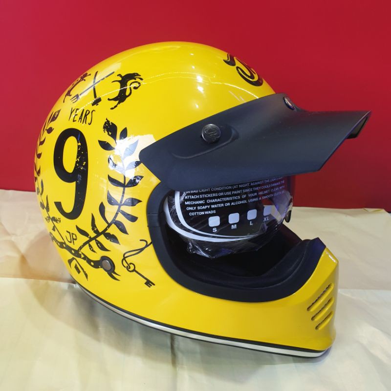 Jual Helm Cakil JP Signature Motif by JPX( ongkir 2kg tanpa dus ...