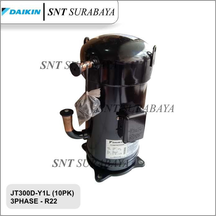 Jual KOMPRESOR MERK DAIKIN JT300D-Y1L - DAIKIN SCROLL 10PK JT-300D-Y1L ...