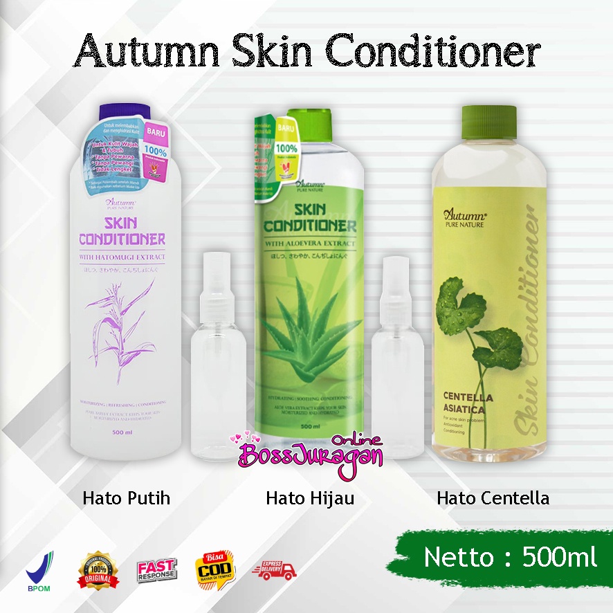 Jual (BOSS) AUTUMN Skin Conditioner With Hatumogi Extract/with aloevera ...