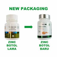 Jual PENGGEMUK BADAN ZINC CAPSULES ( 3 Botol Zinc ) | Shopee Indonesia