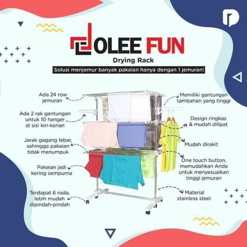Jual Dolee Fun Drying Rack | Shopee Indonesia