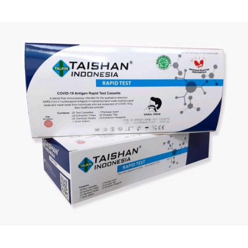 Jual Alat Cek AG SWAB Rapid Test Taishan | Shopee Indonesia