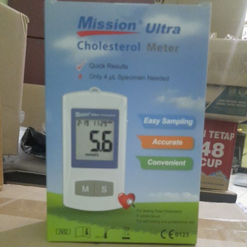 Jual Alat Cek Cholesterol/kolesterol merk Mission ultra | Shopee Indonesia