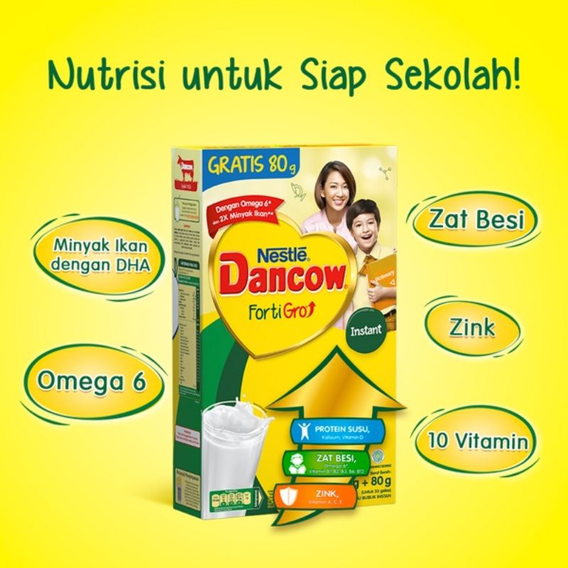Jual susu Dancow fortgrow 800g+80g | Shopee Indonesia