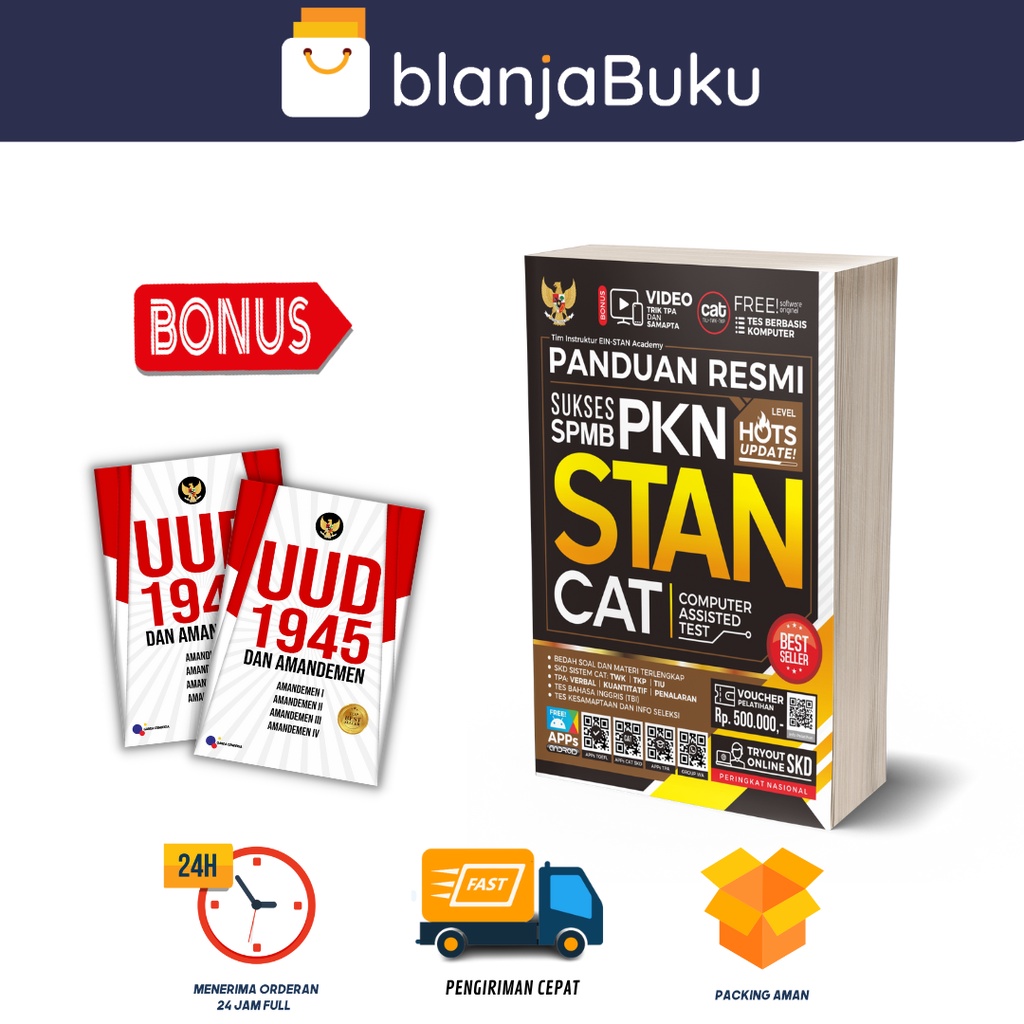 Jual BUKU PANDUAN RESMI SUKSES SPMB PKN STAN 2023 BONUS UUD 1945 / STAN / BUKU STAN / FORUM ...