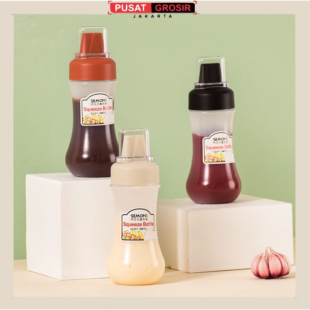 Jual S266 Botol Saos Sauce Saus 5 Lubang Bahan Plastik / Botol ...