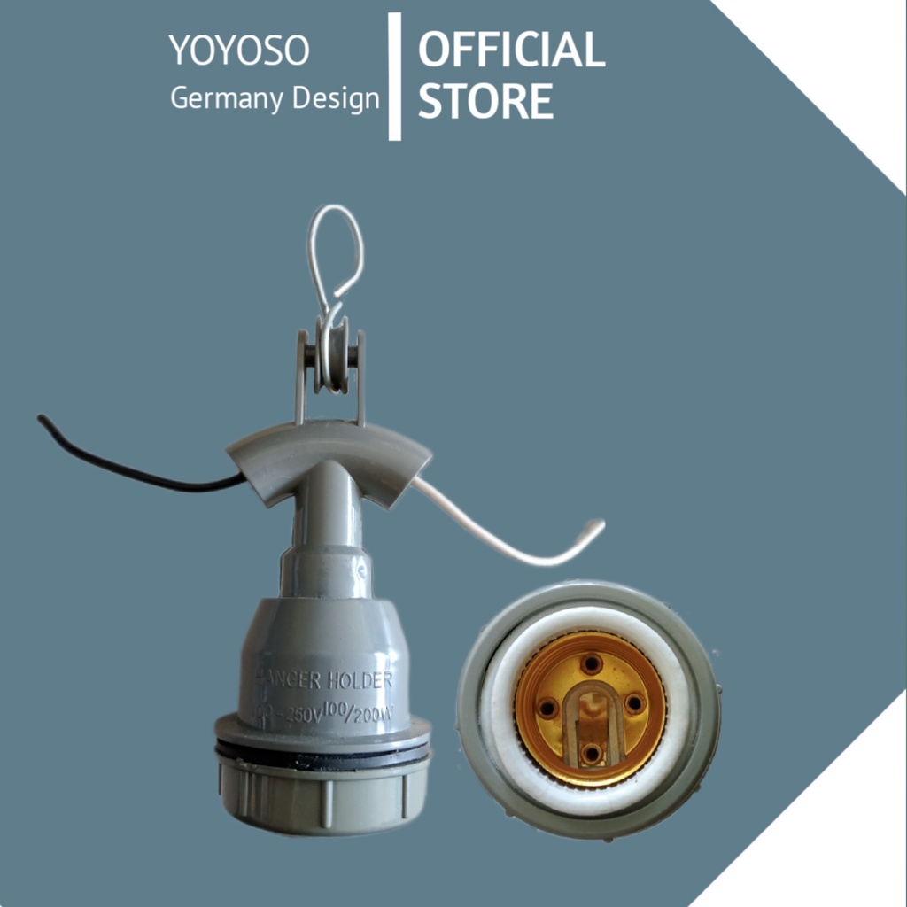 Jual Hanger Holder Fitting WD E27 Fitting Lampu Gantung Sambungan Kabel ...