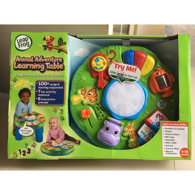 Jual Preloved Leap Frog Animal Adventure Learning Table | Shopee Indonesia