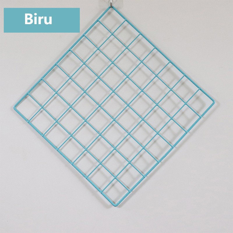 Jual Kawat Ram hijang hiasan dinding Wire Grid Meshh Ukuran 35x35cm ...